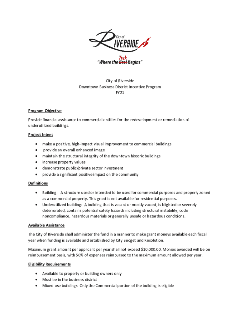 Fillable Online Riversides Incentive Programs are Here to Help ...