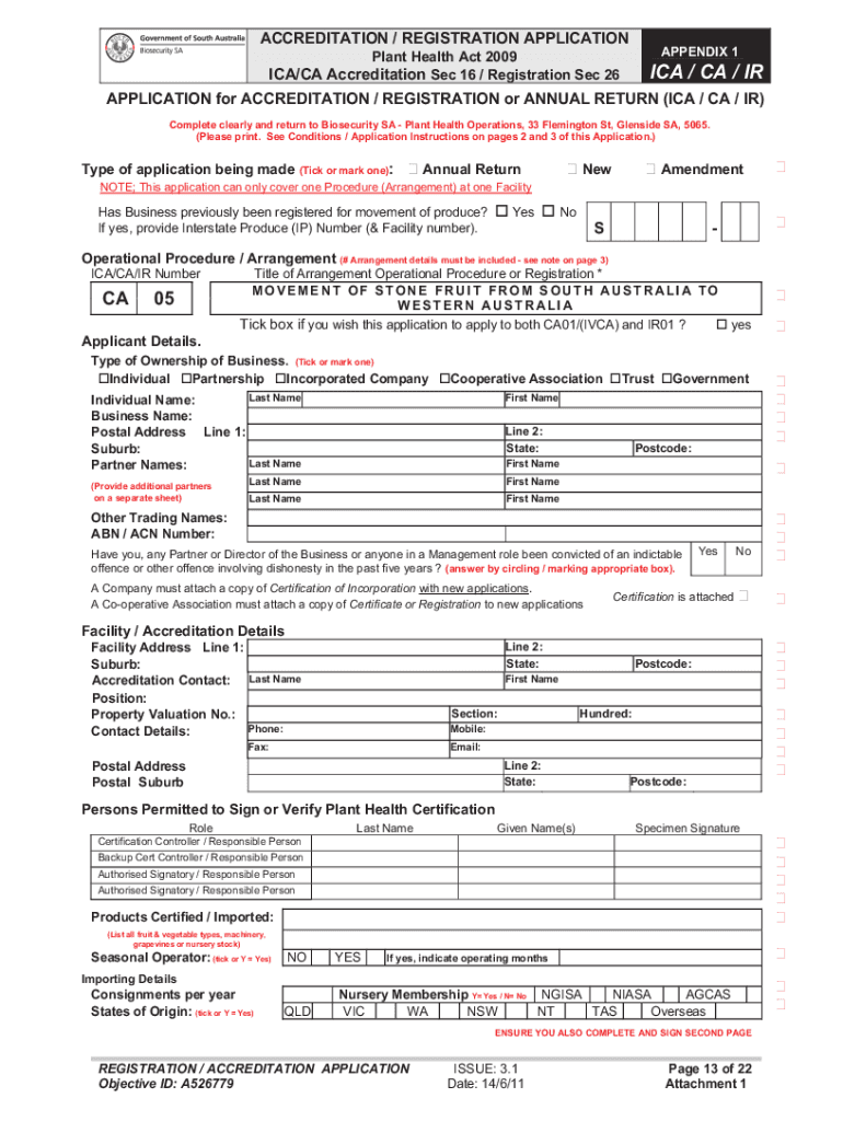 Fillable Online pir sa gov Ica Approval Form - Fill and Sign Printable ...
