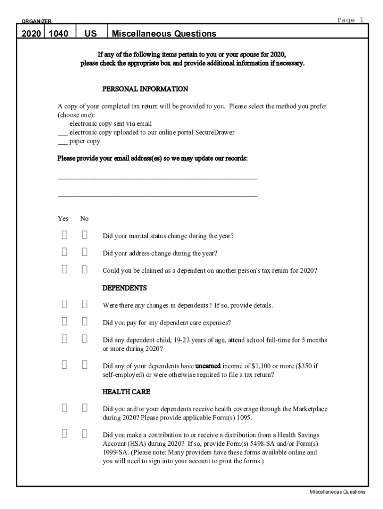 Fillable Online Fillable Online If any of the following items pertain to ... Fax Email Print ...