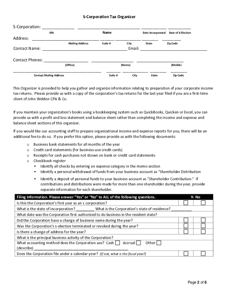 Fillable Online www.pdffiller.com544598371--C-Corporation-TaxFillable ...