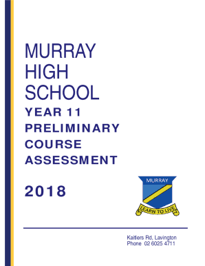 Fillable Online MURRAY HIGH SCHOOL - murray-h.schools.nsw.gov.au Fax ...