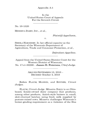 Fillable Online Appendix A-1 In the United States Court of Appeals For ...