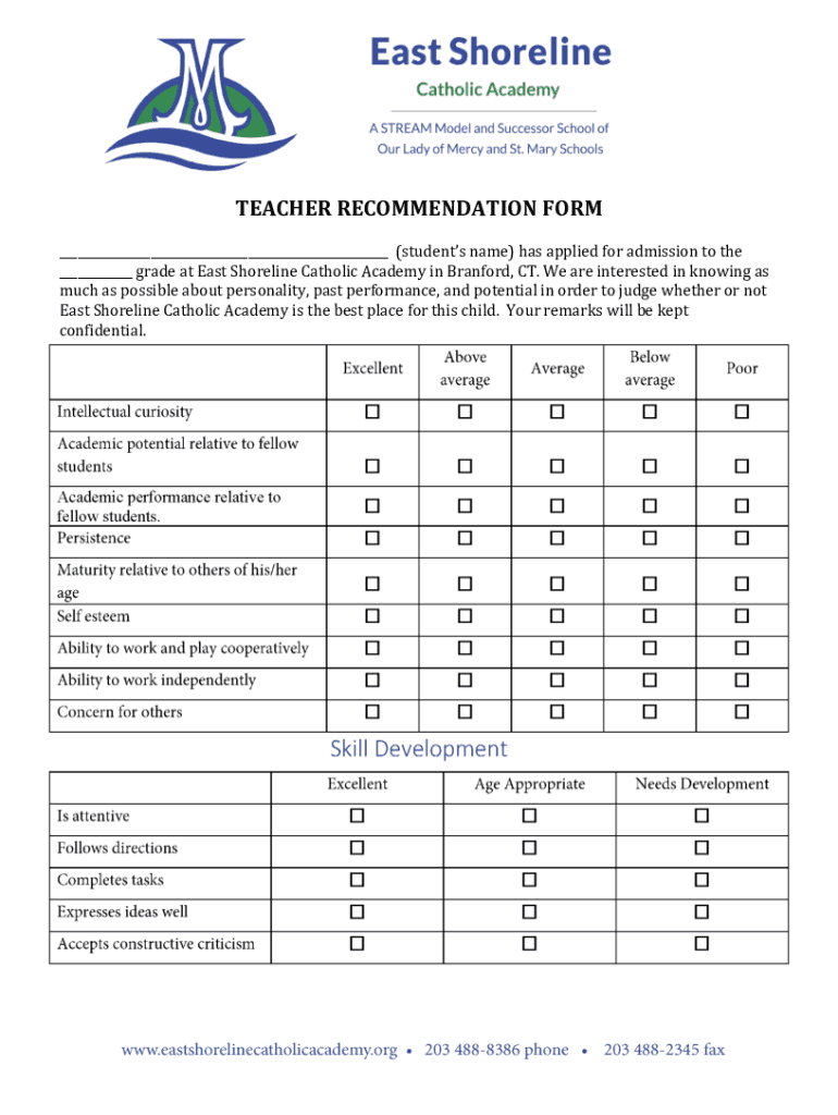 Fillable Online drive.google.com file dRecommendation Form Rev081618 ...