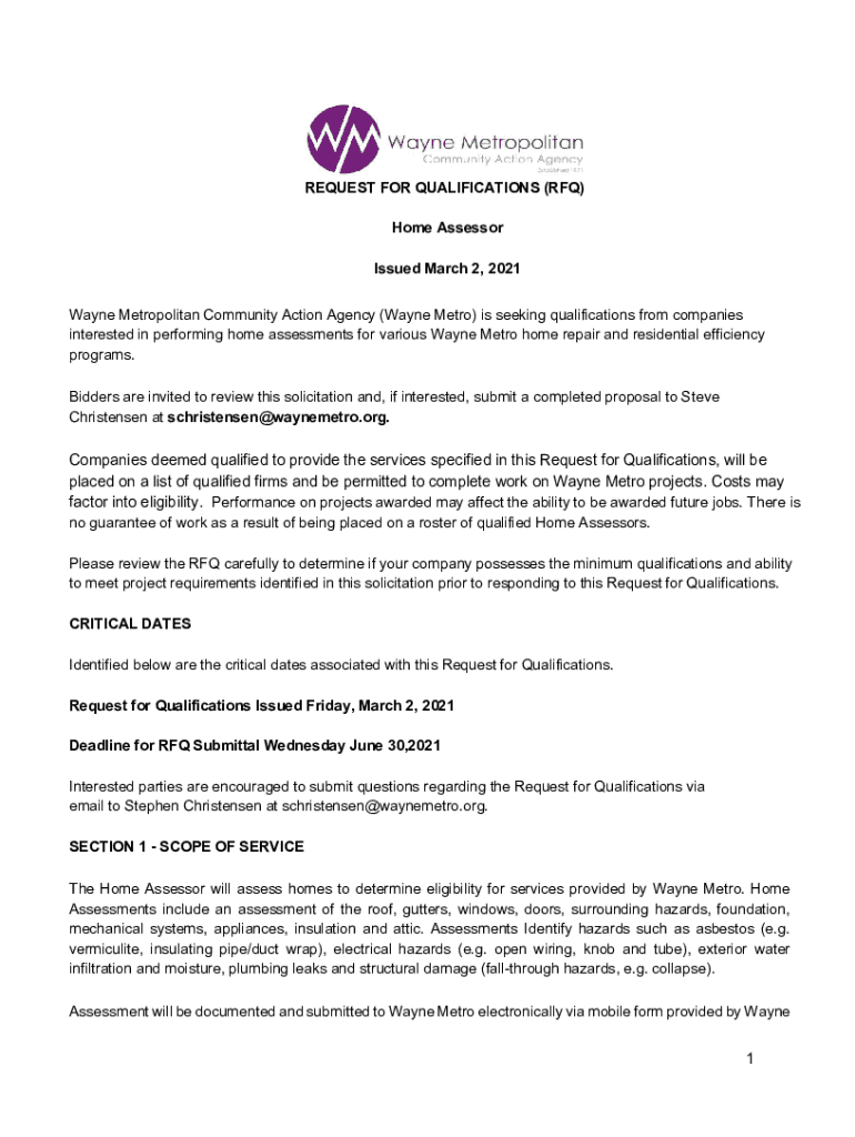 Fillable Online Environmental Engineering Bids and RFP Fax Email Print ...