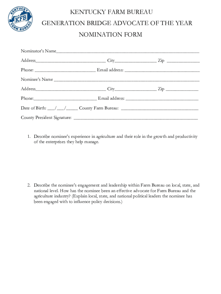 Fillable Online www.kyfb.comKYFBassetsKENTUCKY FARM BUREAU GENERATION ...