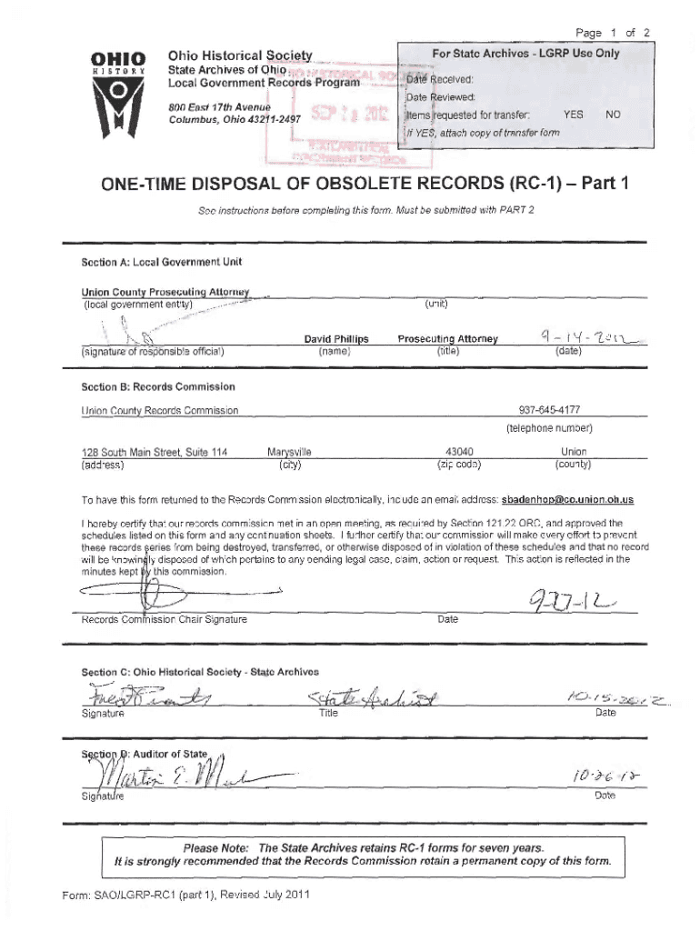 Fillable Online www.co.fairfield.oh.usintranetpdfof - Ohio History ...
