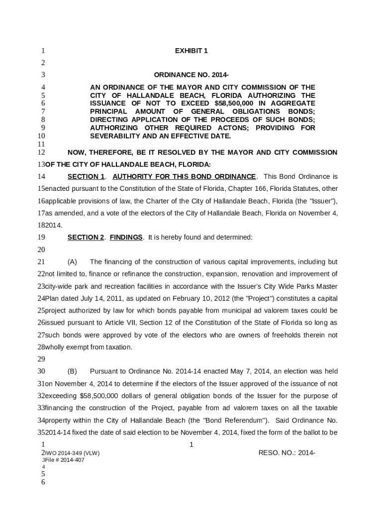 An Ordinance of the mayor and city commission of the City ... Doc ...