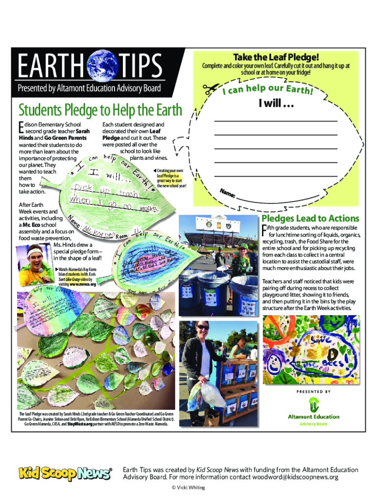 Fillable Online onelittleproject.comleaf-templateLeaf TemplateFree ...