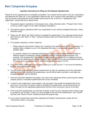 Fillable Online INSTRUCTION SHEET for Applicant Questionnaire ...