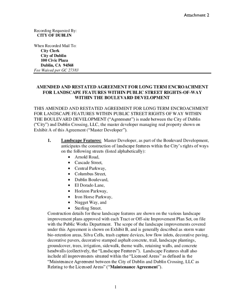 Fillable Online RECORDING REQUESTED WHEN RECORDED MAIL TO Fax Email ...