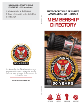 Fillable Online Metropolitan Fire Chiefs Association ... - metrochiefs ...