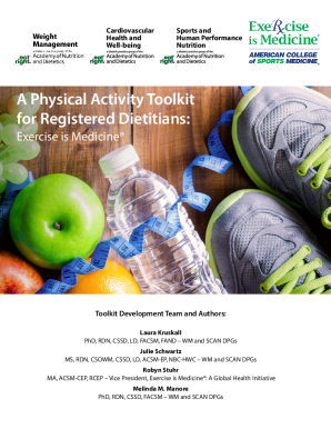 Fillable Online www.shpndpg.orgphysicalactivitytoolkitA Physical ...