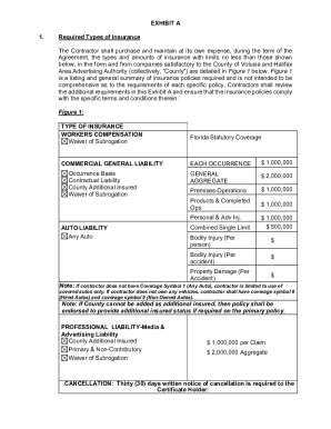Fillable Online Contractors Insurance Sample Clauses: 590 SamplesLaw ...