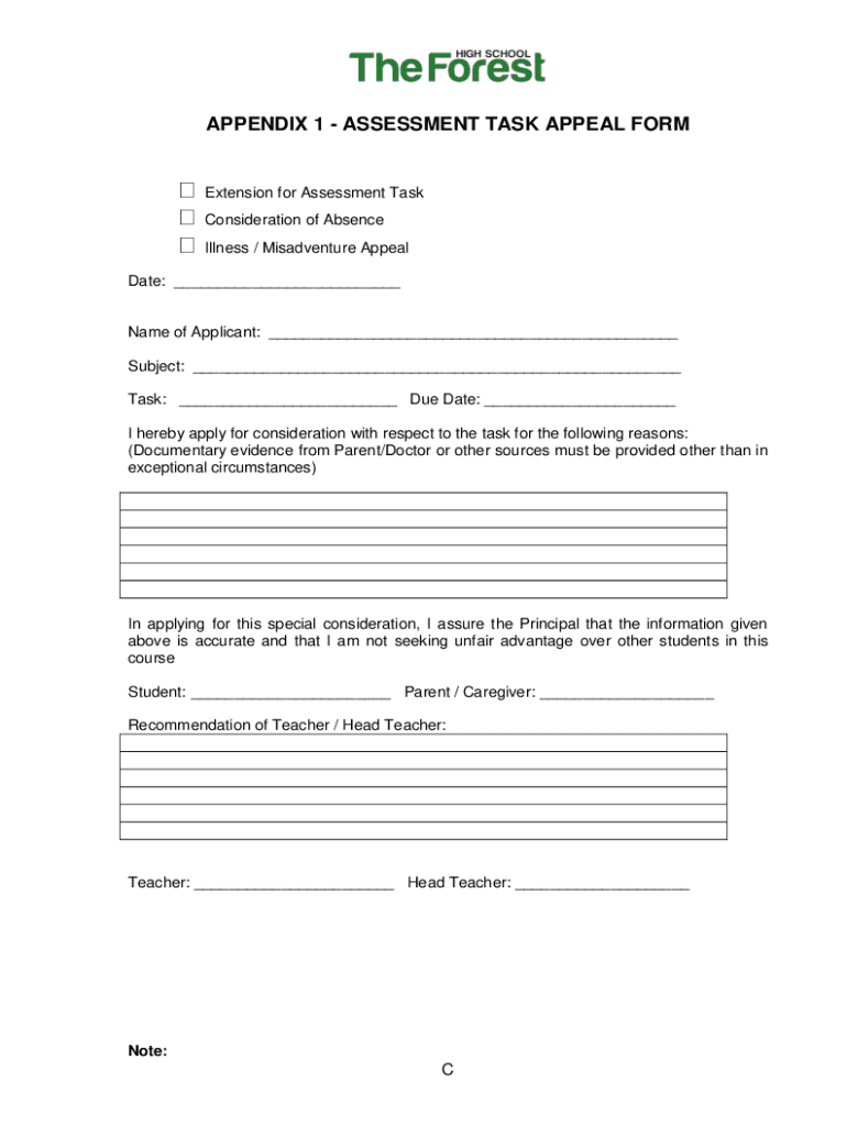 Fillable Online Appendix 1: Assessment Task 3 submission formMy ... Fax Email Print - pdfFiller