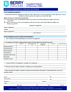 Fillable Online 25 Printable Personal Reference Letter Forms and ...