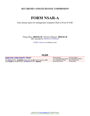 Fillable Online Fillable Online FORM NSAR-A Fax Email Print - pdfFiller ...