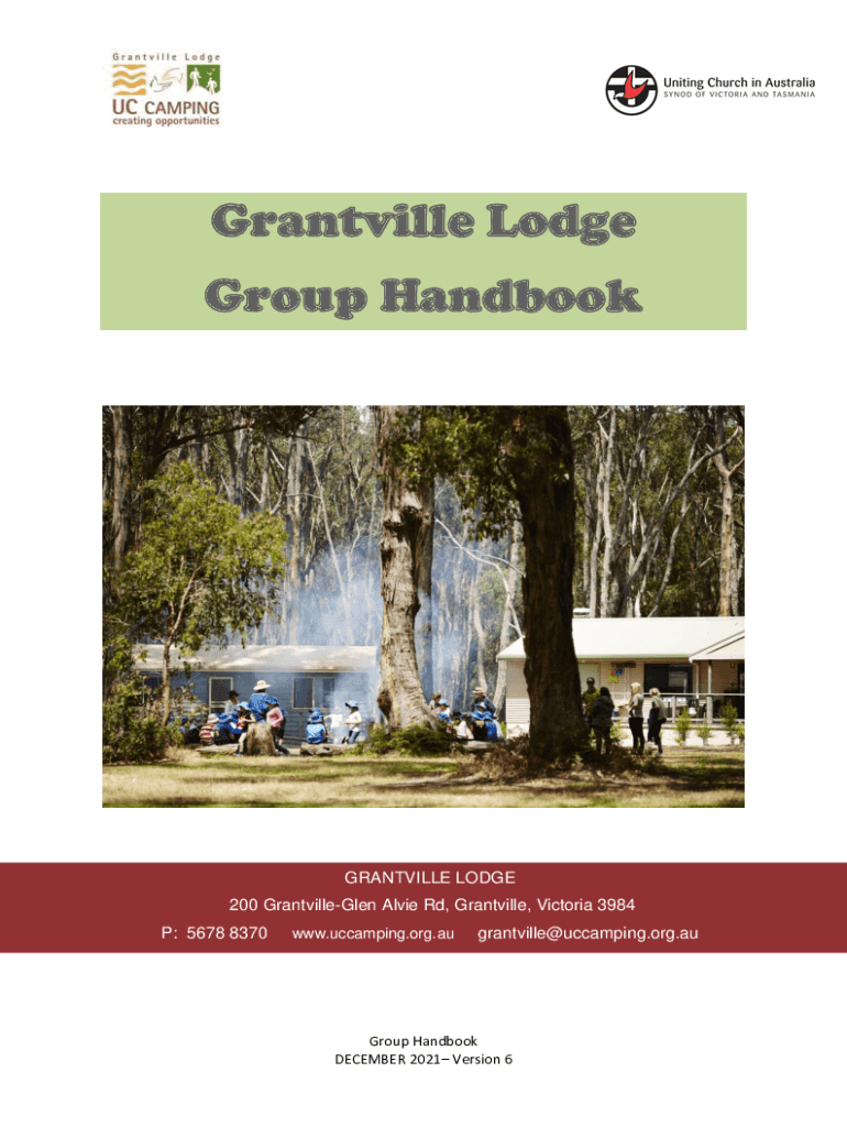 Fillable Online Grantville Lodge Group Handbook Fax Email Print - pdfFiller