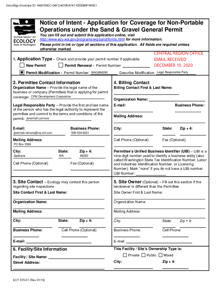 Fillable Online DocuSign Envelope ID: A4EF65EC-D4F2-4D08-A747-620DB9F940E1 Fax Email Print ...