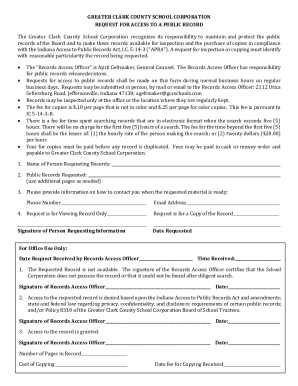 Fillable Online Clark County Indiana Subpoena Form Fax Email Print ...