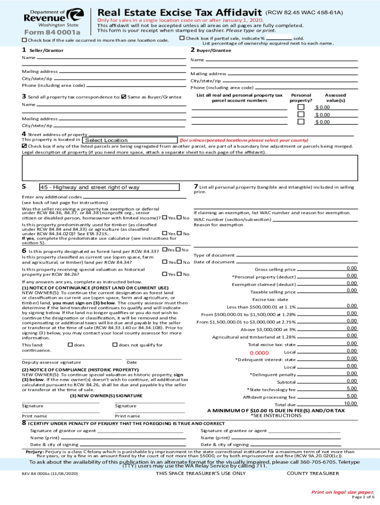 Fillable Online RCW 82.45.150: Applicability of general ...