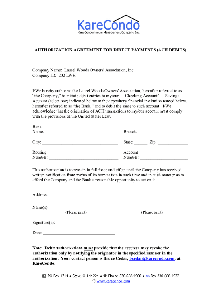 Fillable Online www.lawinsider.comclauseauthorization-forAuthorization ...