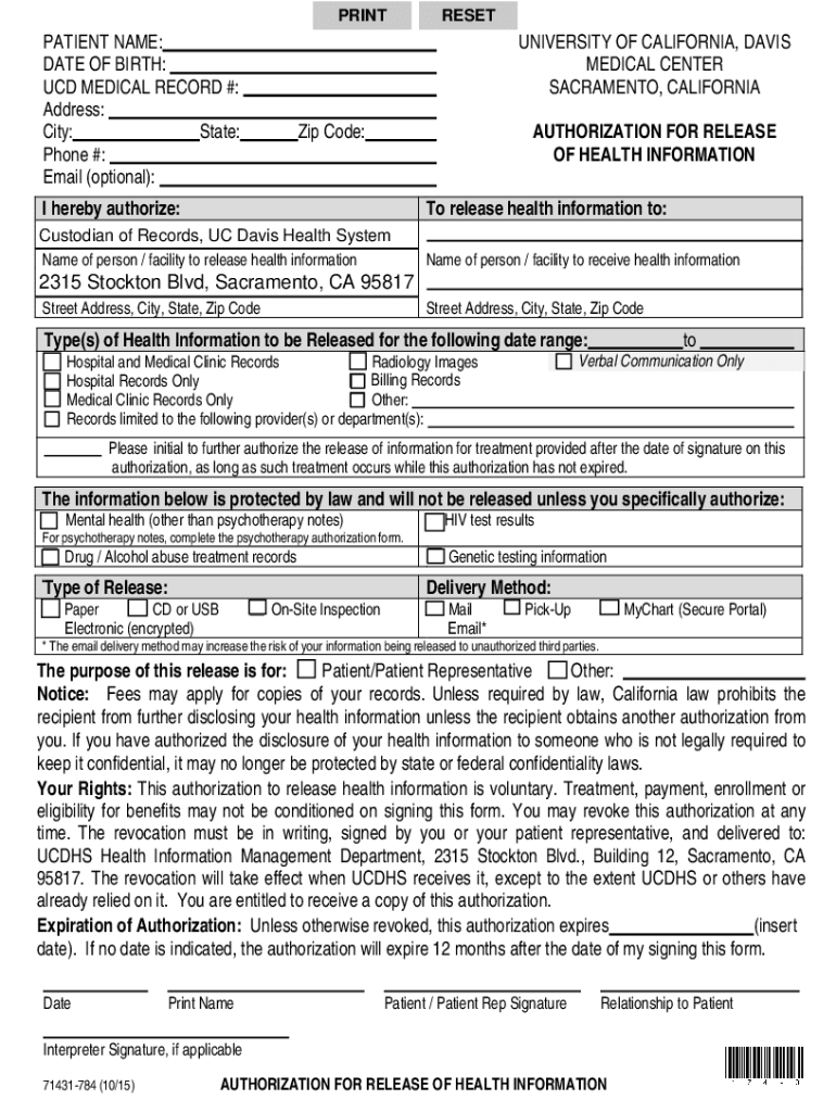 Fillable Online www-radiology.ucdmc.ucdavis.eduhimincludesUNIVERSITY OF ...