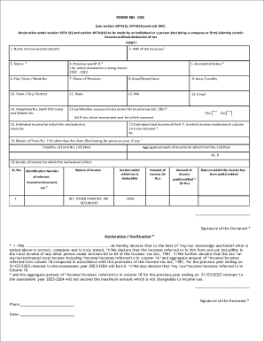 Fillable Online form-15g -22-23 Fax Email Print - pdfFiller