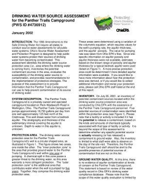 Fillable Online wwwapp epa ohio Safe Drinking Water Act (SDWA)US ...