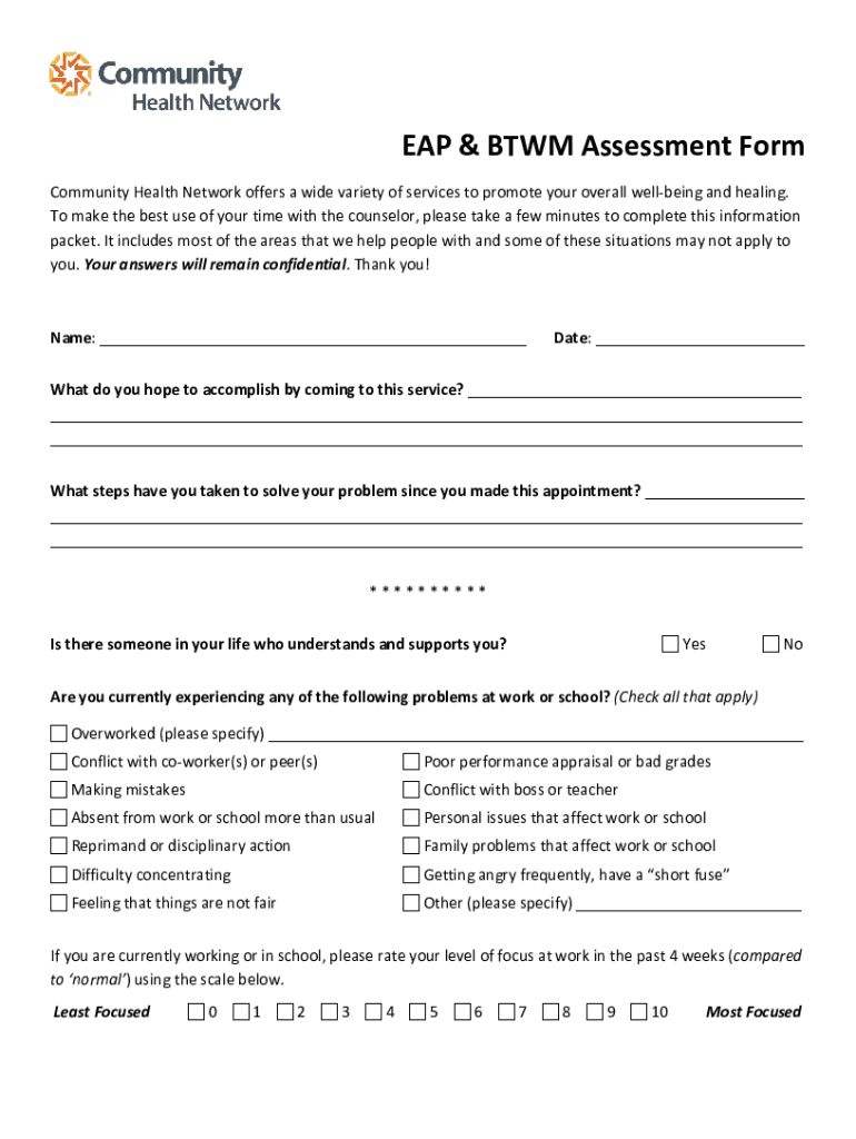 Fillable Online EAP Program Guide: Everything You Need To Know - AllOne ...