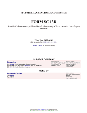 Fillable Online SC 13D Form - General statement of acquisition of ...