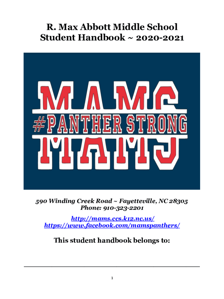 Fillable Online Max Abbott Middle School / Homepage Fax Email Print - pdfFiller