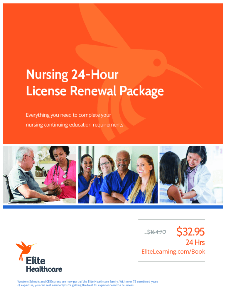 Fillable Online Nursing Continuing Education Requirements by State, RN ...