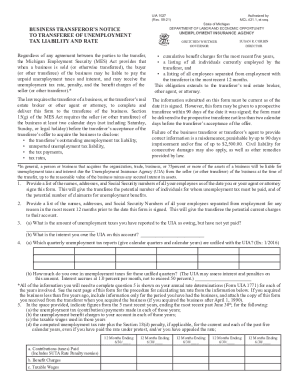 Fillable Online MI UIA 1733 2019-2022 - Fill and Sign ... - US Legal ...