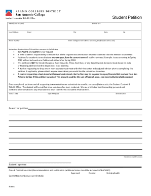 Fillable Online Fillable Online Alamo Colleges Email address (example ... Fax Email Print ...