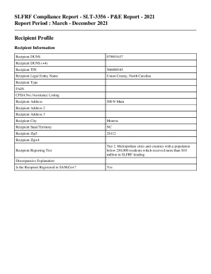 Fillable Online www.bridgeportct.govfilestorage341650SLFRF Compliance ...