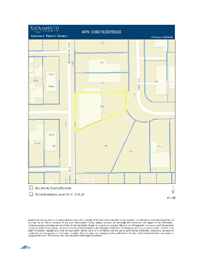 Fillable Online Assessor's Parcel Viewer and Parcel Maps Fax Email ...