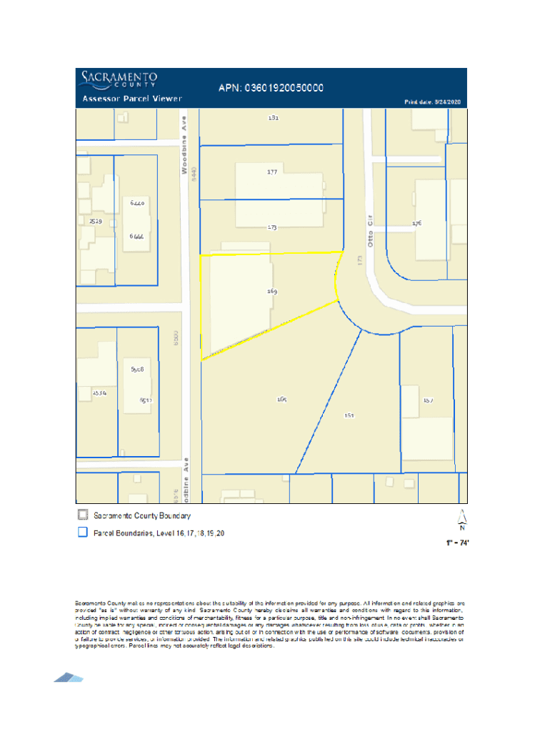 Fillable Online Assessor's Parcel Viewer and Parcel Maps Fax Email ...