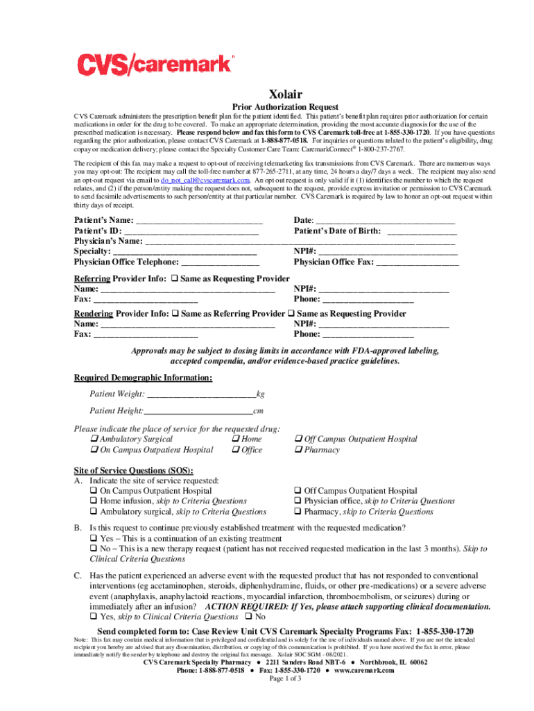Fillable Online www.uslegalforms.comform-library317346-cvsCvs Caremark ...