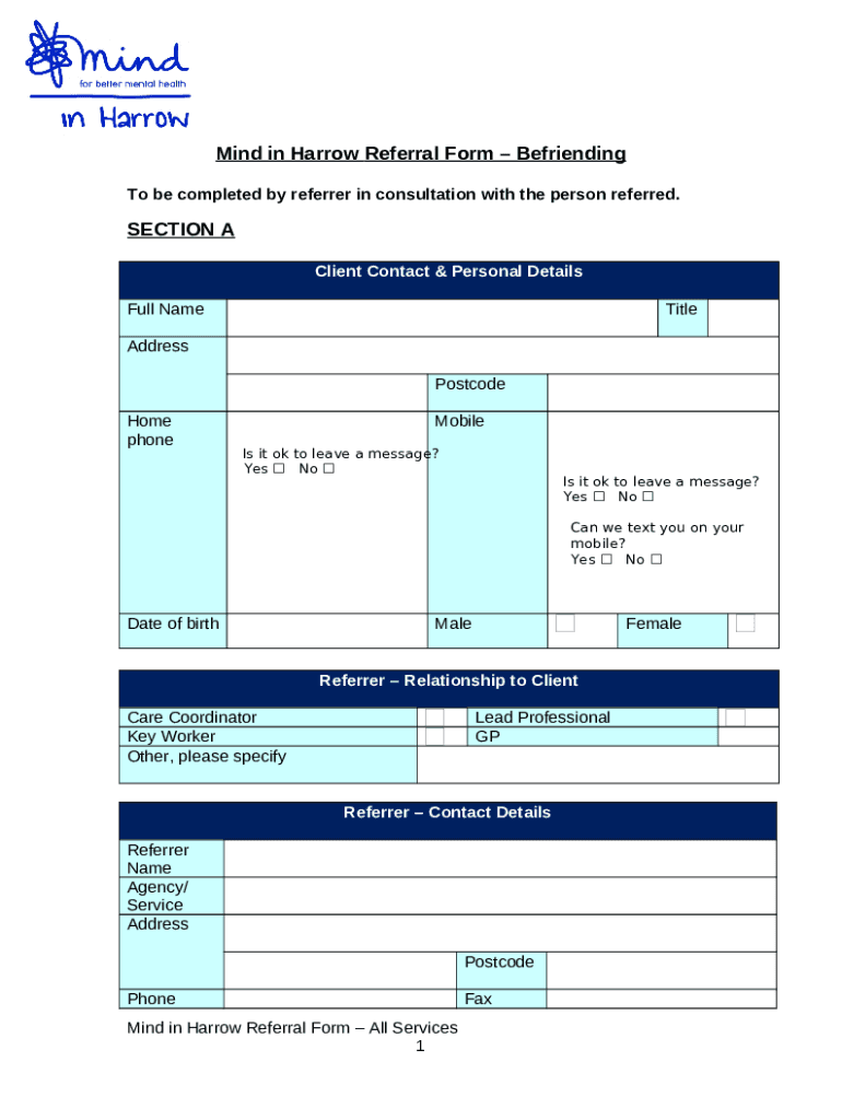 Referrer to complete and fax to (08) 8582 5050 or ... Doc Template ...