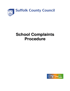 Fillable Online Flow Chart of Procedure for Handling Concerns ...