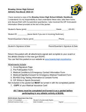 Fillable Online Athletic Coach Evaluation Form - Brawley Union High ...