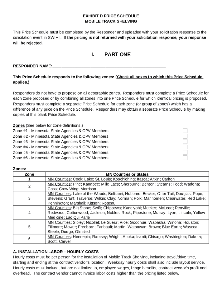 EXHIBIT D DISCOUNTS TO LIST PRICES Sample ClausesLaw Insider Doc ...