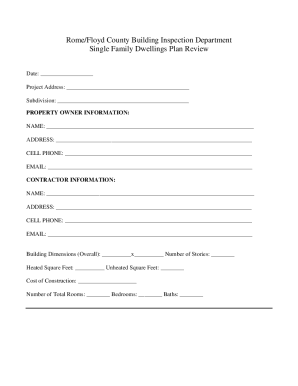 Fillable Online romega.us1761Single-Family-Residence-Application ...