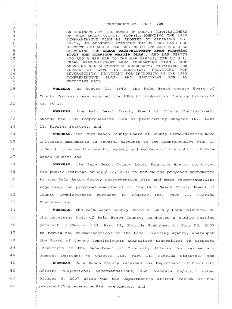 Fillable Online library.municode.comflpalmbeachcountyPalm Beach County ...