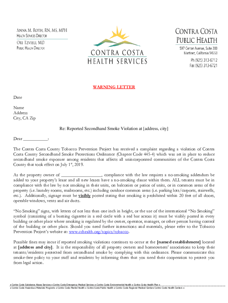 Fillable Online Company Written Warning Letter Template.pdf - TEMPLATE ...