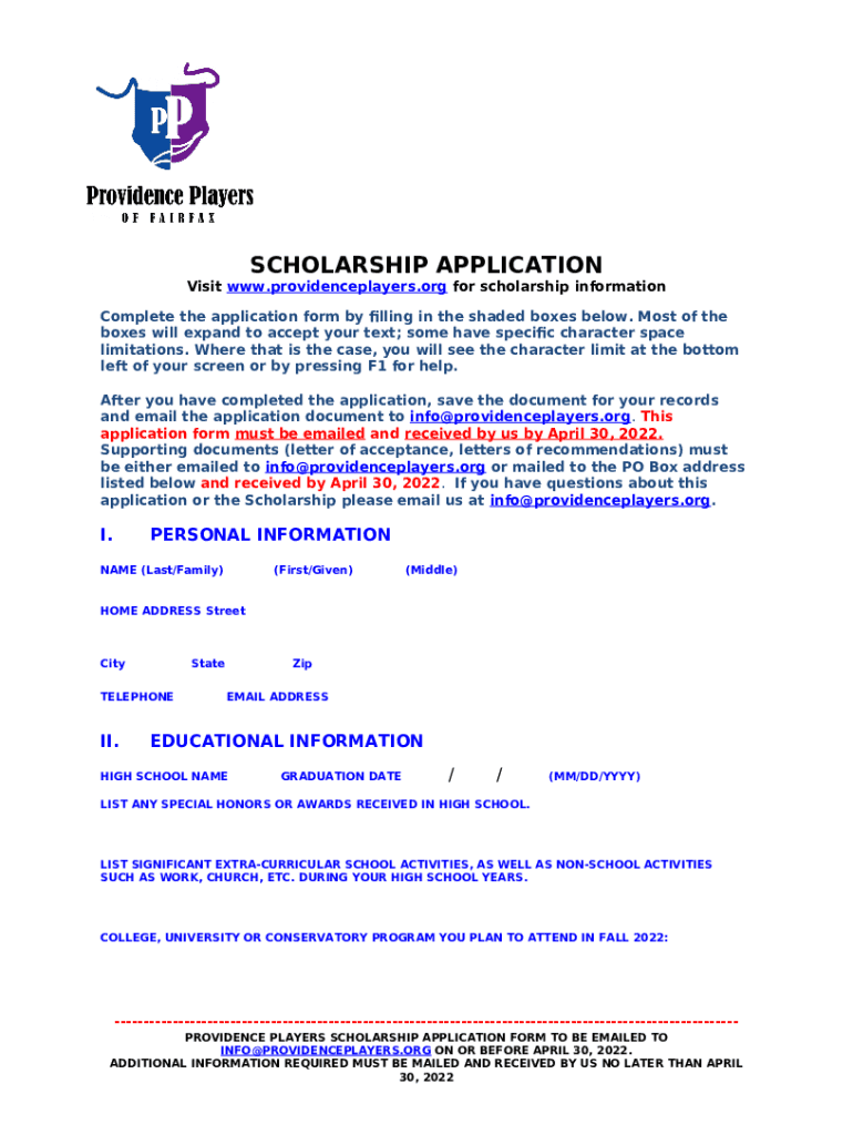 Apply For Scholarships - Scholarships.comSample Scholarship Application ...