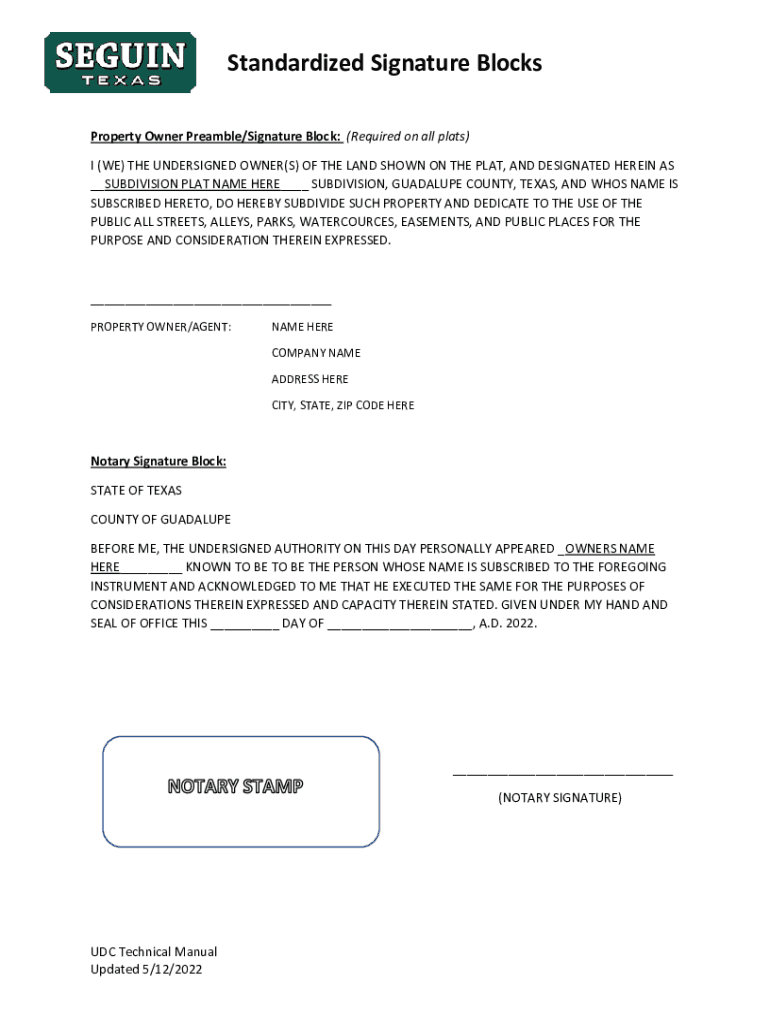Fillable Online udc.georgetown.orgwp-contentuploadsSubdivision Plat ...