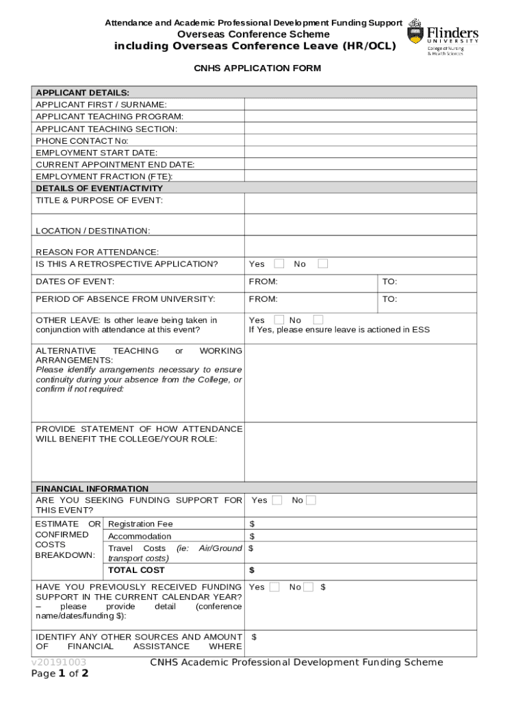 staff.flinders.edu.aucontentdamCNHS OSC application - Flinders ...