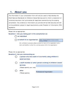 Fillable Online Scoping Consultation Form Fax Email Print - pdfFiller