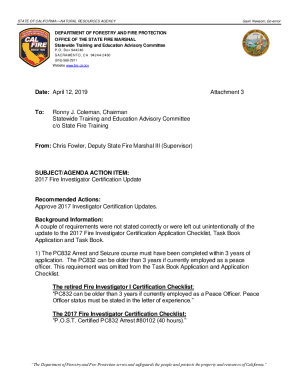 Fillable Online osfm fire ca Welcome to State Fire TrainingWelcome to ...